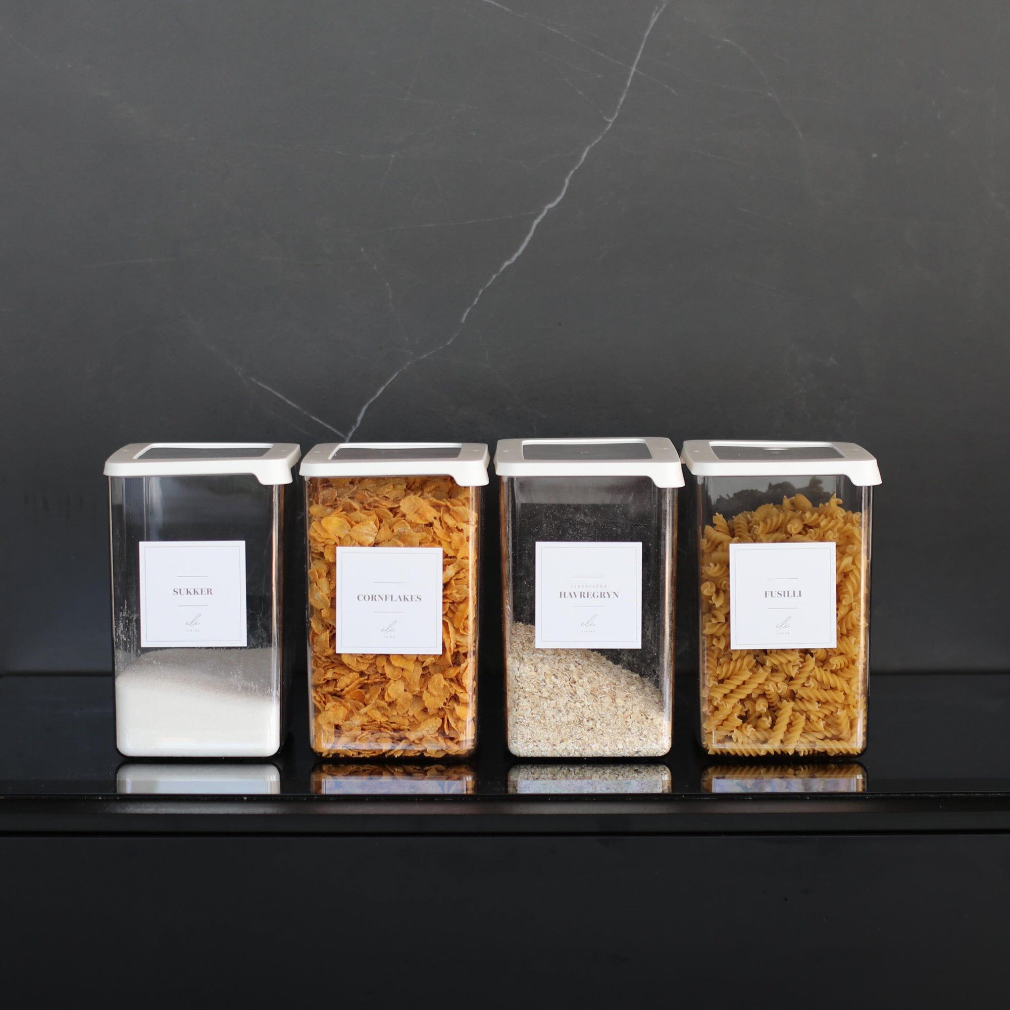 Pakkeløsning opbevaringsbøtter